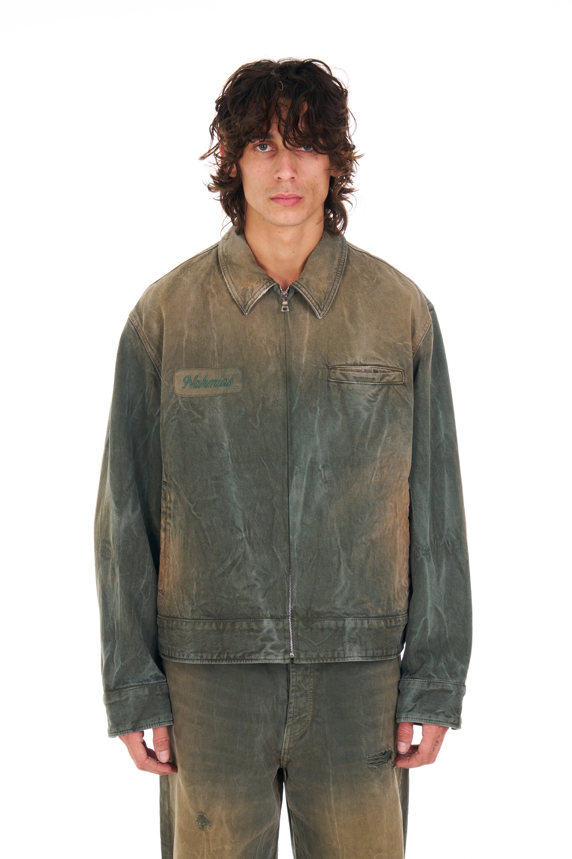 Denim Classic Boxy Jacket – NAHMIAS