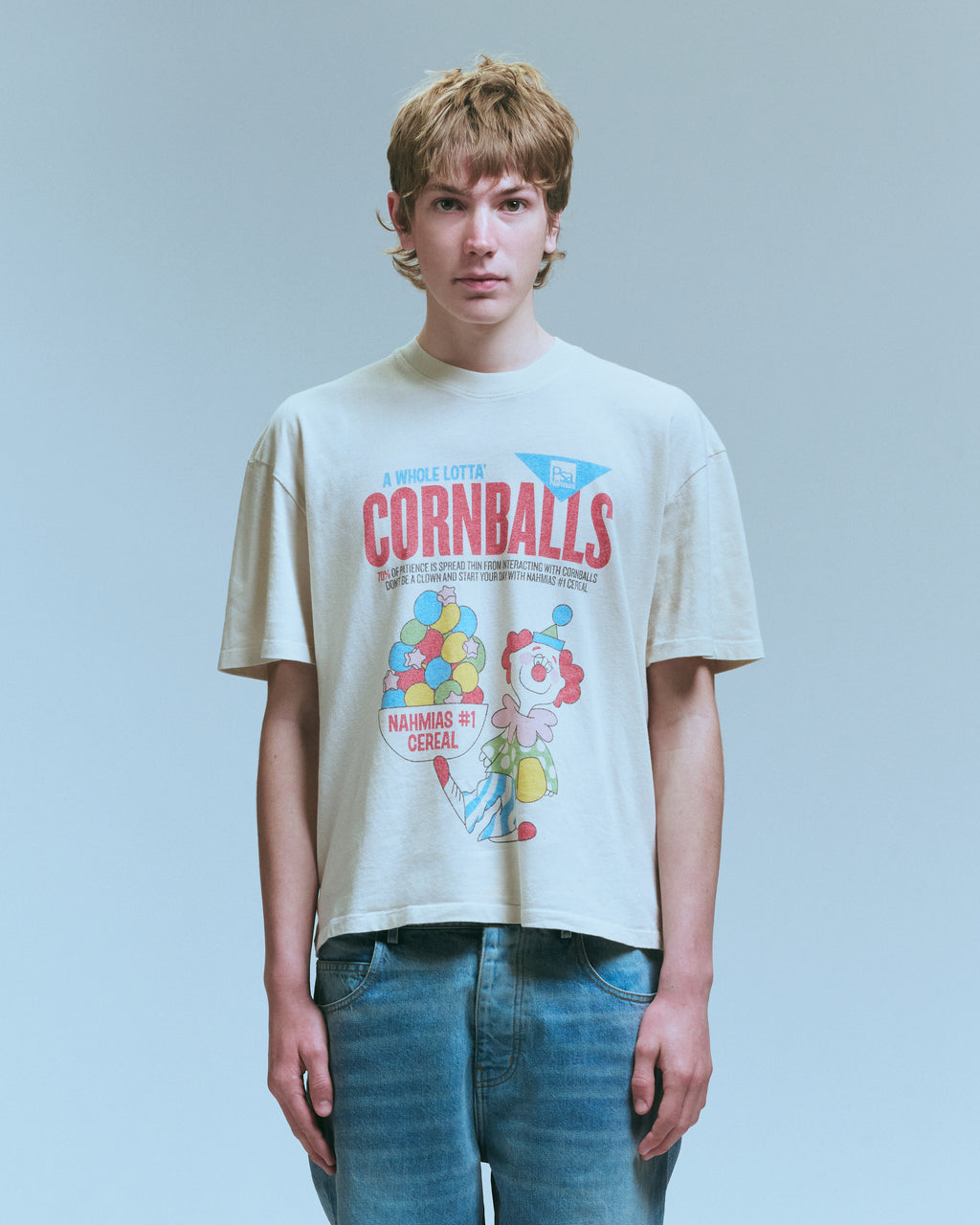 CORNBALL BOXY TEE – NAHMIAS