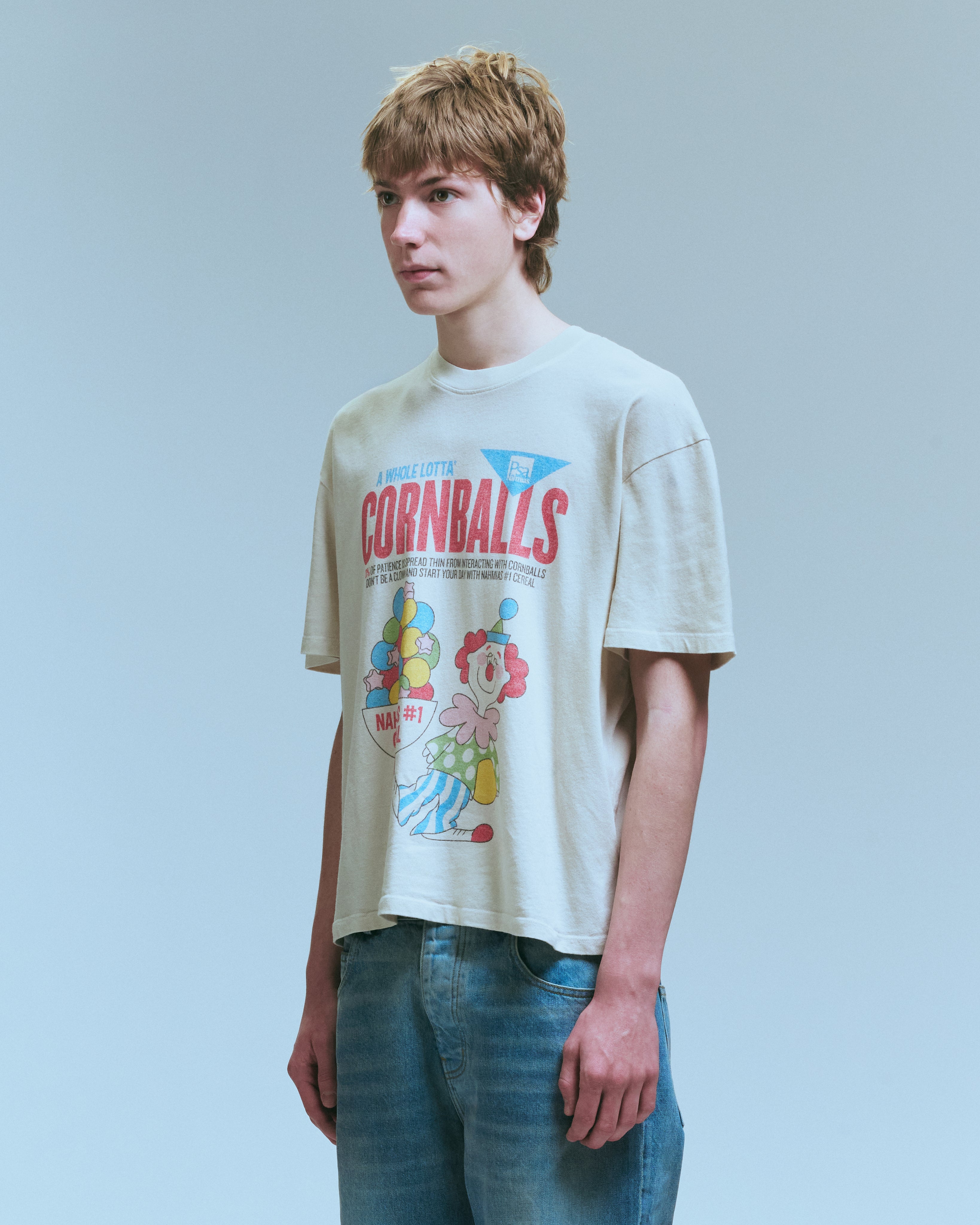 CORNBALL BOXY TEE – NAHMIAS